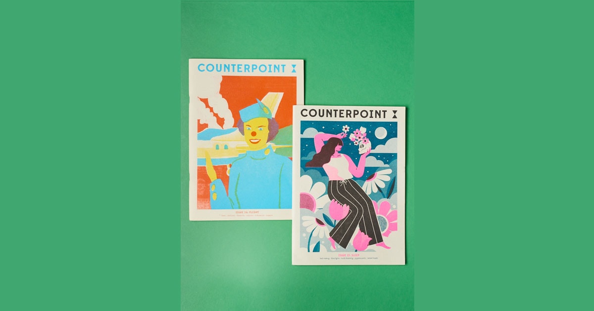 リソグラフの味わいを楽しむ雑誌『COUNTERPOINT』── Magazine isn’t dead Vol.5 | 【GINZA】東京発信 ...