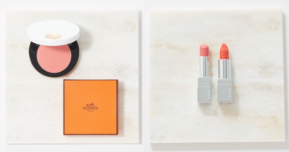 では、ビューティの時間です！〈エルメス〉の肌がクラスアップするのを体感できるチーク、〈RMK〉の限定色リップetc. | 【GINZA】東京発信の最新ファッション＆カルチャー情報